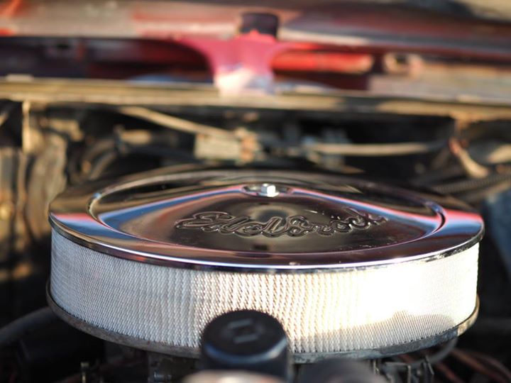 My first upgrade. Replaced the rusty air filter with a shiney one ...