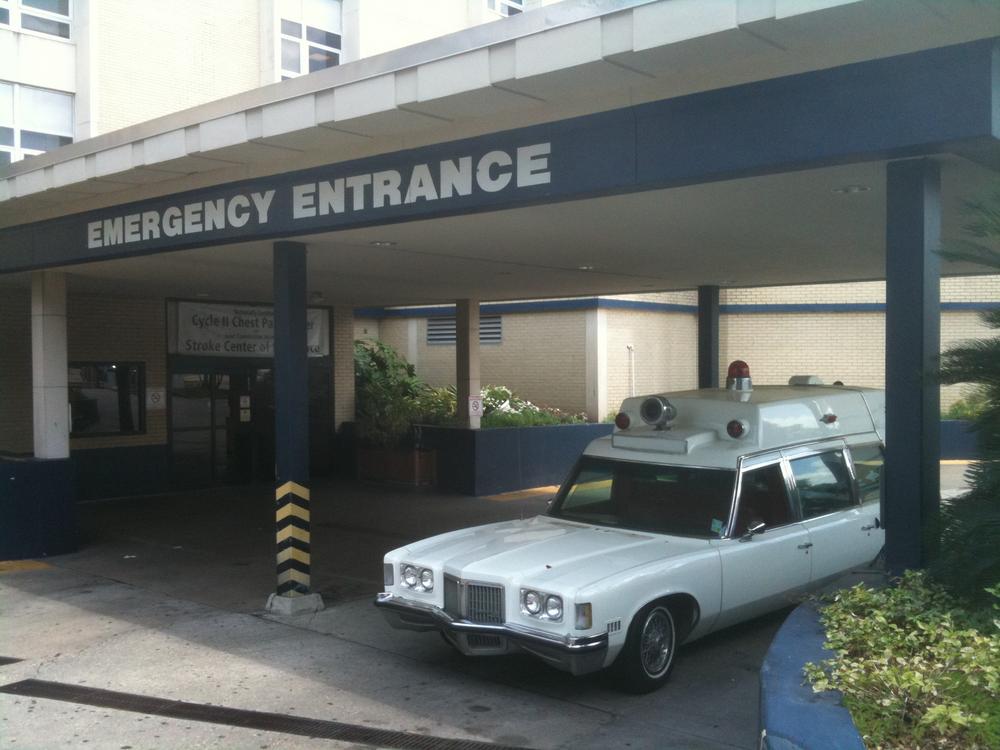 On the ramp at my hospital emergency room. | Friends of the ...