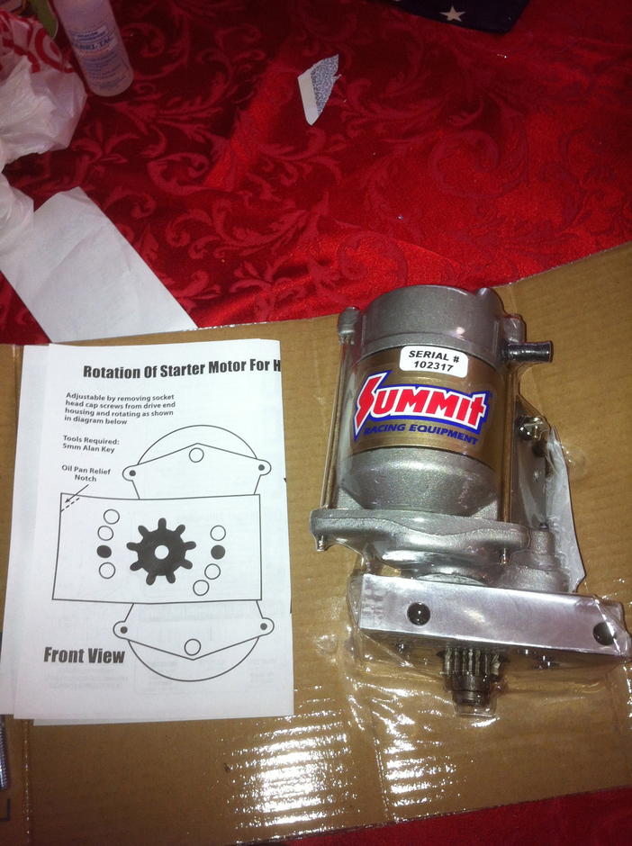 Summit Starter.... | Friends of the Professional Car Society - Official ...